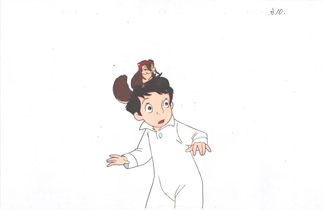 LITTLE NEMO ADVENTURES Slumberland Animation Cel and Drawing 1989 McCay ...