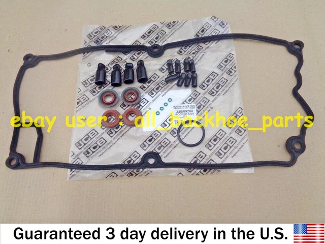 JCB HECKBAGGER - Original JCB Set Dichtung Ventildeckel (Teil Anzahl ...