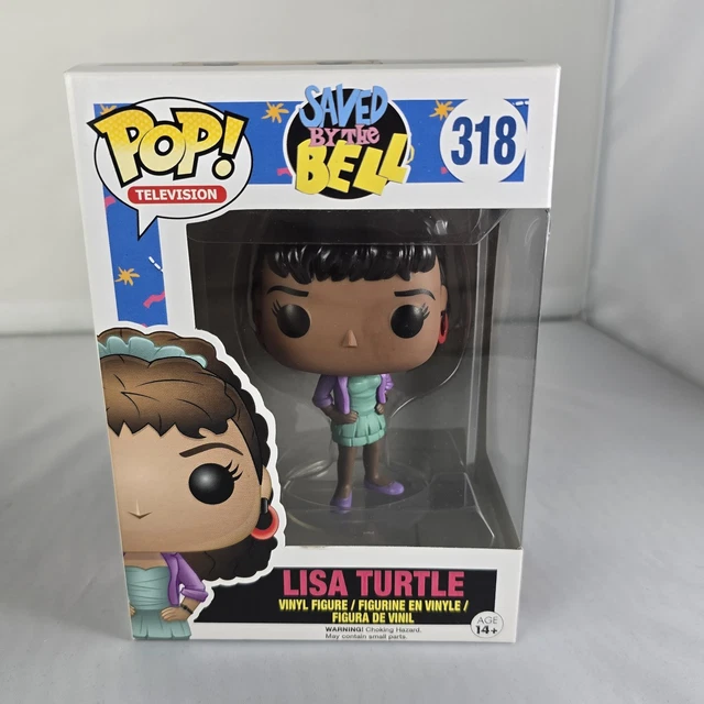 FUNKO POP! TELEVISION Saved By The Bell LISA TURTLE #318 Vinyl Figure £ ...