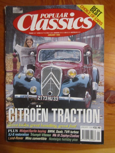 MAGAZINE POPULAR CLASSICS January 1994 Vol 5. No. 5 Great ** Must See ...