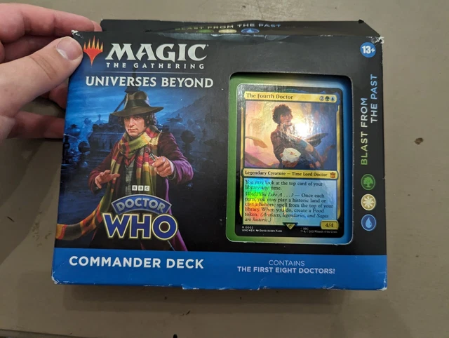 MAZO MAGIC THE Gathering Doctor Who Commander Cuarto Doctor CAJA ...