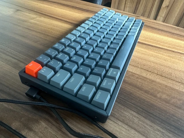 KEYCHRON K2 WIRELESS Mechanical Keyboard (UK ISO Layout) RGB Backlight ...