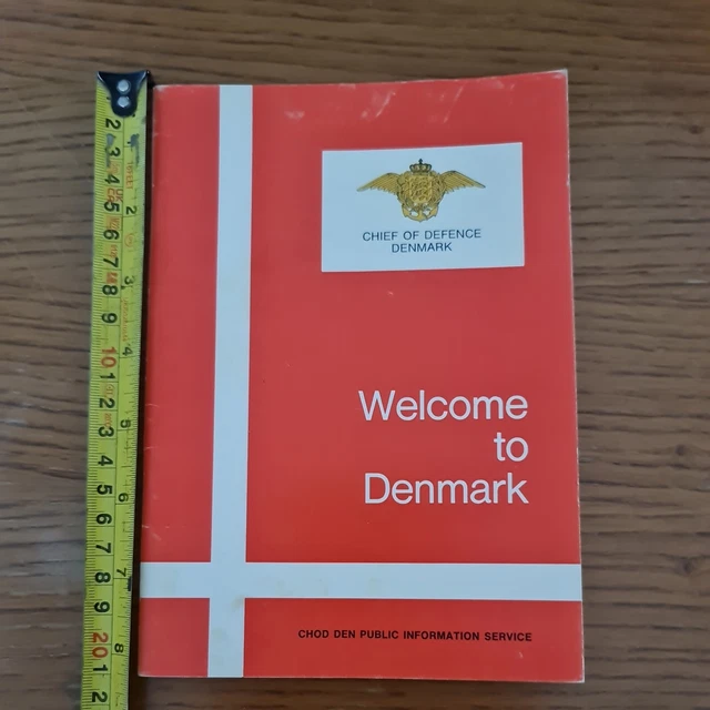 WELCOME TO DENMARK, Danish Armed Forces Information Handbook £1.75 ...