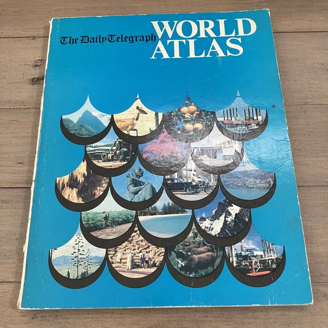 THE DAILY TELEGRAPH World Atlas. 1975. £15.00 - PicClick UK