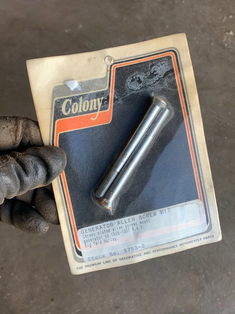 HARLEY DAVIDSON BIG Twin 1936-1957 Chrome Knucklehead Panhead Generator ...