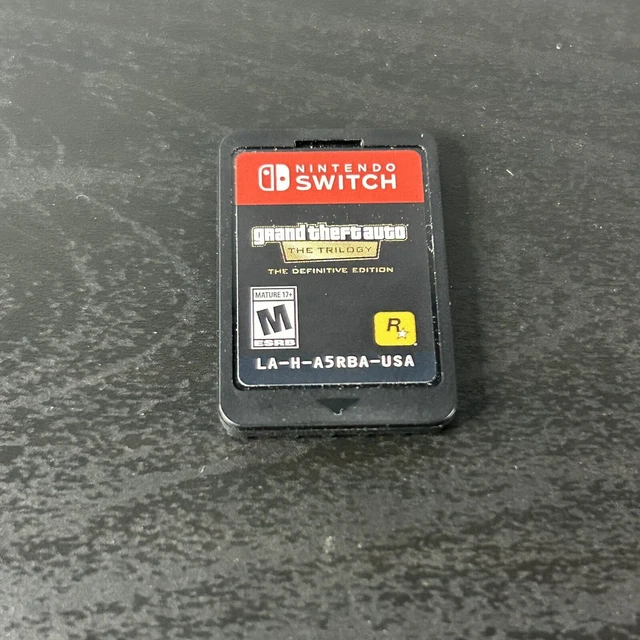 GRAND THEFT AUTO: The Trilogy - The Definitive Edition (Nintendo Switch ...