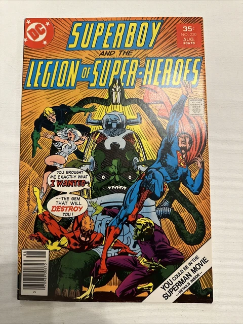 SUPERBOY LEGION OF Superheroes #230 NM (9.4) DC (Vol 1 1977) EUR 2,06 ...