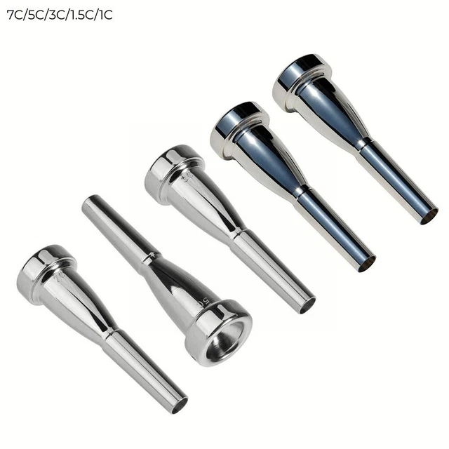 CHOISISSEZ LA BONNE taille pour votre trompette avec notre embout buccal 3C/5C/7 EUR 17,71 ...