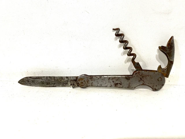 ANCIEN COUTEAU TIRE Bouchon Pliant de Sommelier PRADEL EUR 19,00 ...
