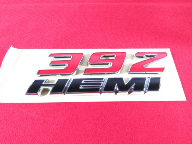 CHARGEUR DODGE CHALLENGER 392 HEMI emblème plaque signalétique NEUF OEM ...