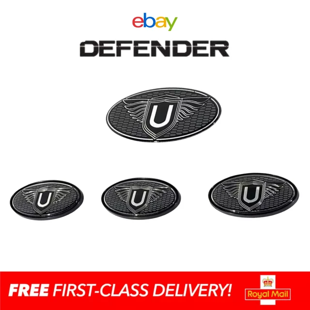 URBAN LOGO BADGES Land Rover Defender 90, 110, 130 | 4pcs £89.99 ...