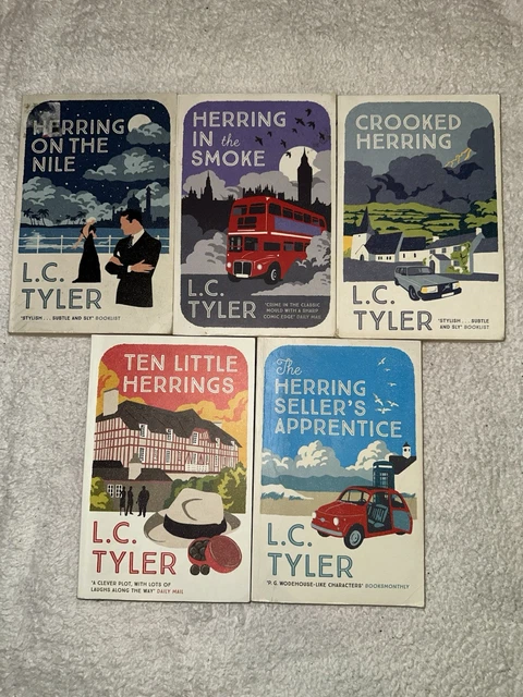 L.C. TYLER BOOK Bundle X 5 Elsie and Ethelred Series Crime, Mystery (52 ...
