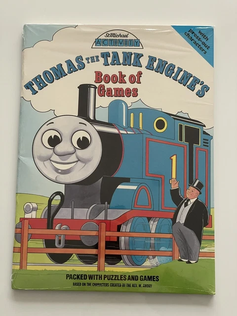 VINTAGE RARE THOMAS The Tank Engine Book of Games Activity Book - St ...