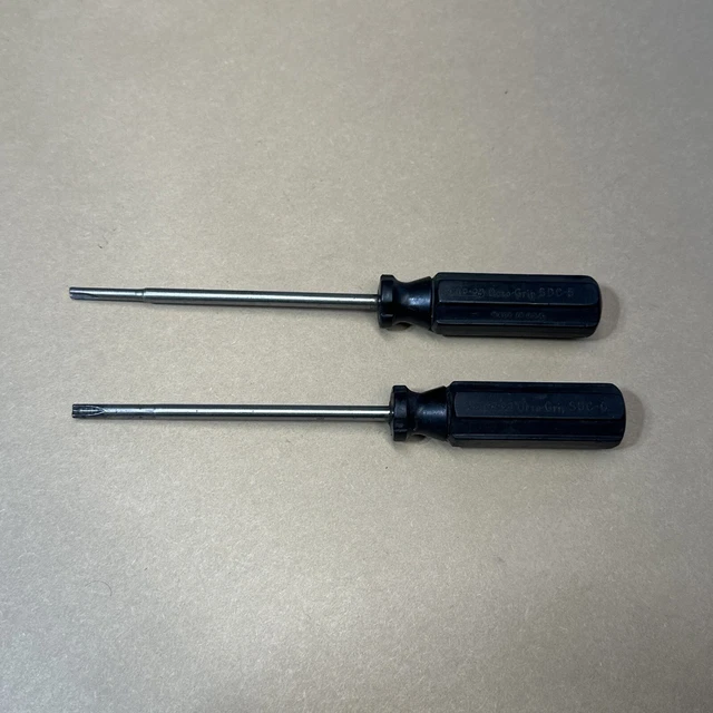 VINTAGE SNAP-ON CLUTCH Driver Head Screwdriver Octo-Grip SDC-5 SDC-6 ...