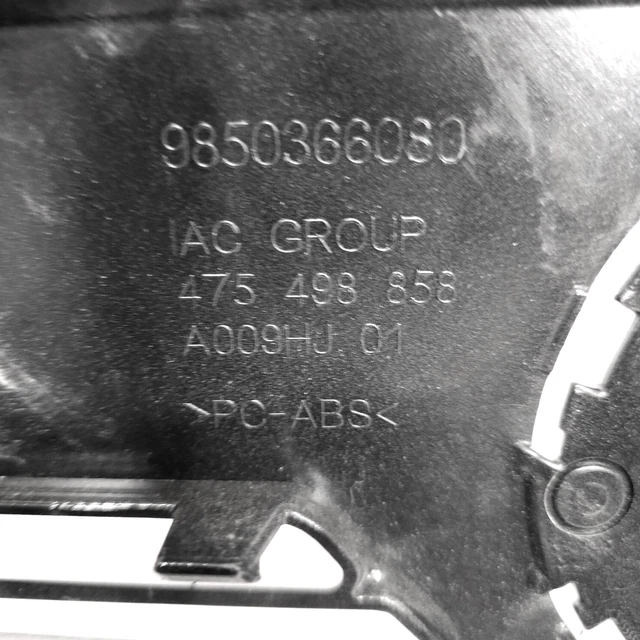 GENUINE VAUXHALL CORSA F 2023-2026 FRONT UPPER GRILL, PART No ...