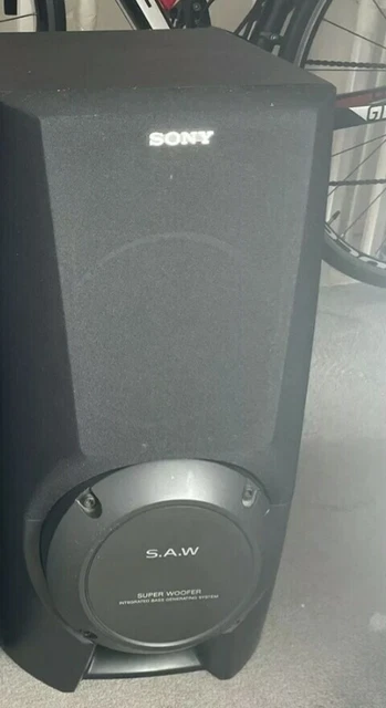 SONY SS-XB6AV S.A.W Super Woofer. Integrated Bass Generating Speaker ...