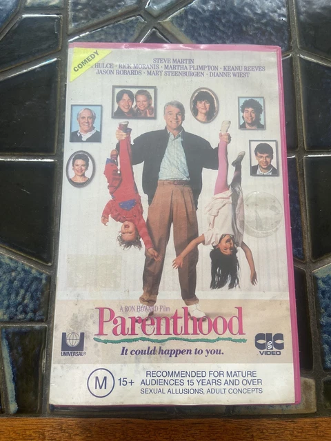 1989 VINTAGE VHS Video Tape PARENTHOOD Movie Cassette Tape Ex Video Store Rental EUR 15,57 ...