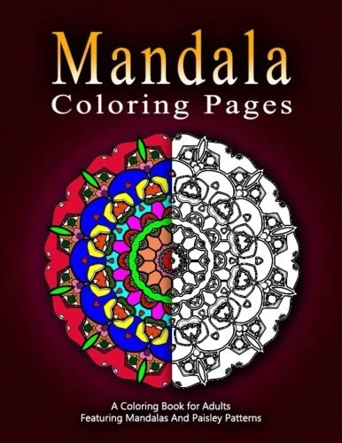 MANDALA COLORING PAGES - Vol.10: adult coloring pages: Volume 10.by ...