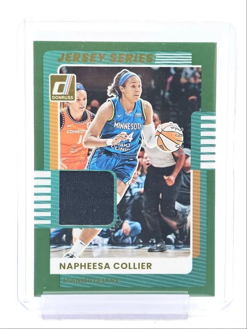 NAPHEESA COLLIER 2025-26 Donruss Wnba Jersey Series Patch Green /30 ...