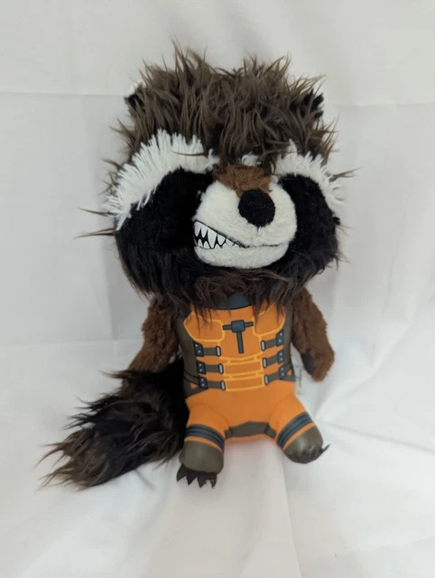 GUARDIANS OF THE Galaxy Rocket Raccoon Talking Soft Toy Marvel Plush £ ...