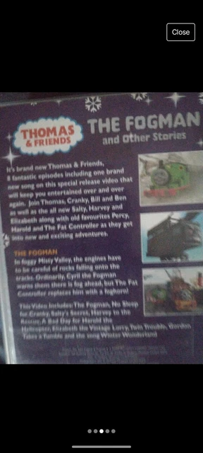 THOMAS THE TANK Engine And Friends - The Fogman And Other Stories (VHS, 2002) £8.00 - PicClick UK