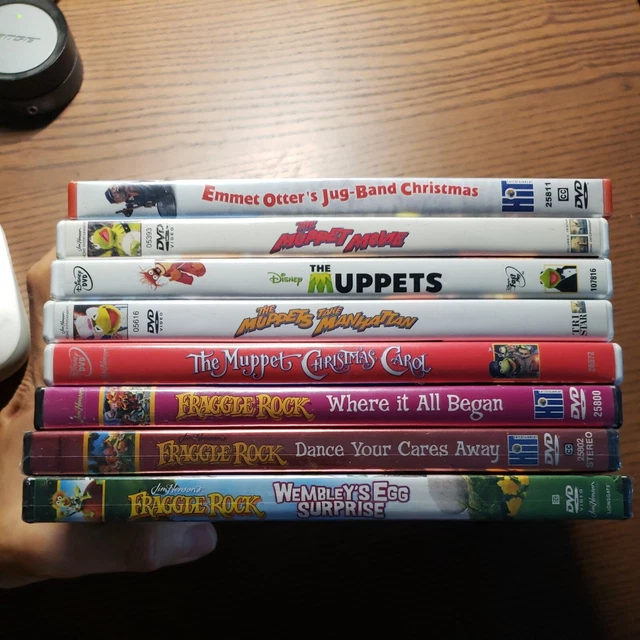 JIM HENSON 8 Dvd Lot Set. Fraggle Rock Muppets Emmet Otter £15.85 ...