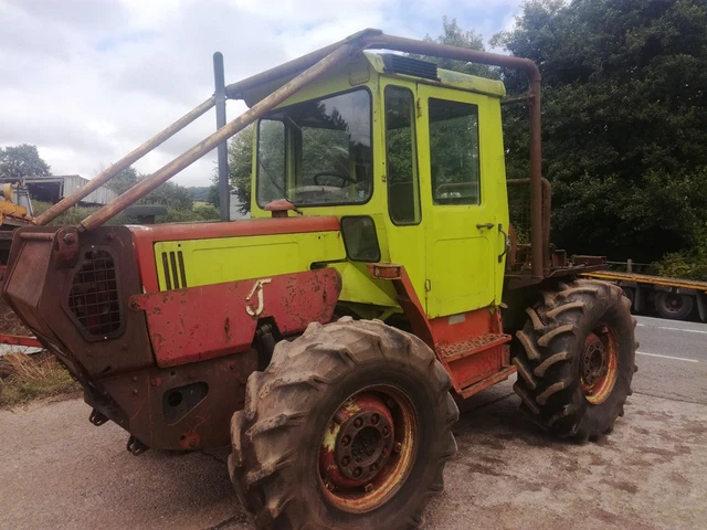 MERCEDES MB-TRAC 800 forestry tractor £16,950.00 - PicClick UK