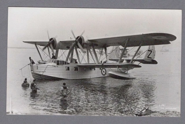 SAUNDERS ROE SARO London Flying Boat Original Vintage Photo £39.95 ...