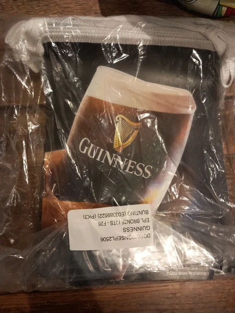 SET OF GUINNESS Flags Bunting New Premier League set not opened £4.38 ...