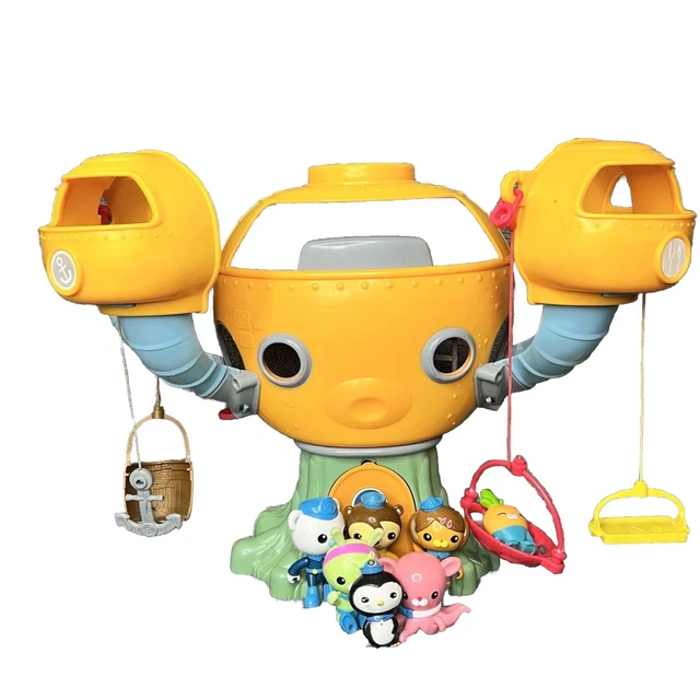 OCTONAUTS OCTOPOD PLAYSET Includes The Whole Octo-Crew Barnacles Peso ...