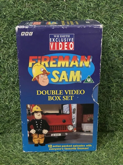 FIREMAN SAM WHSMITH Exclusive VHS Box Set Spot Of Bother Bentley Robot ...