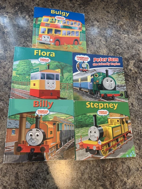 THOMAS THE TANK engine books X5 Including Flora Stepney And Billy £5.99 ...