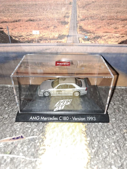 HERPA 1:87 AMG Mercedes-Benz C180 Version 1993 DTM Nr. 036009 ...
