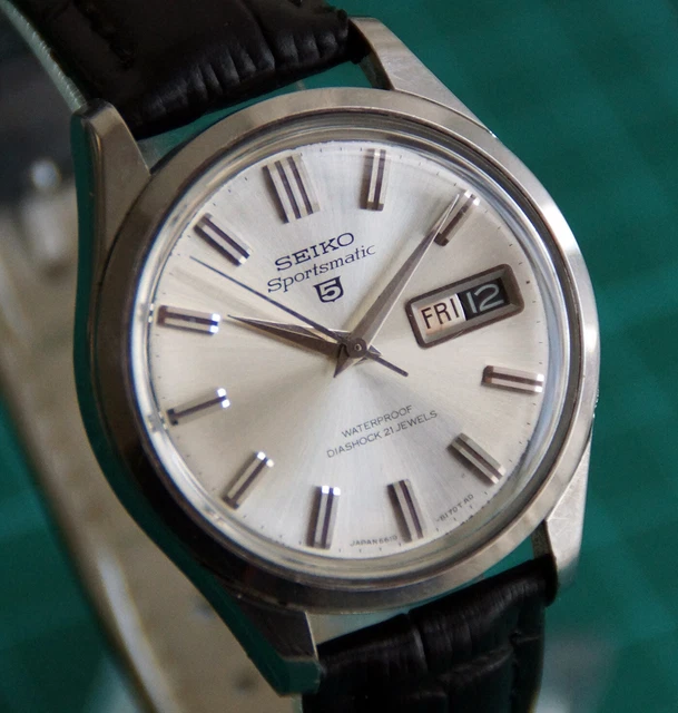SEIKO 5 SPORTSMATIC 6619-8110 - Mechanical Movement - Vintage Watch ! £ ...