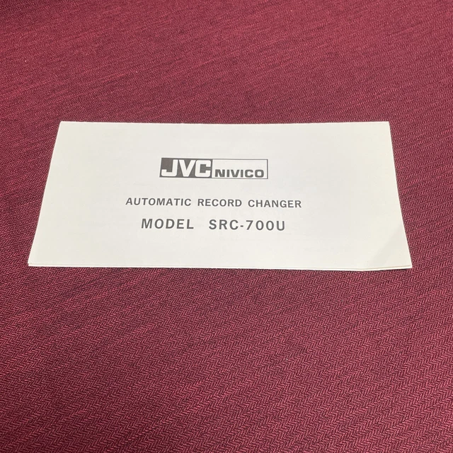 GENUINE JVC NIVICO SRC700U Automatic Record Changer Turntable ...