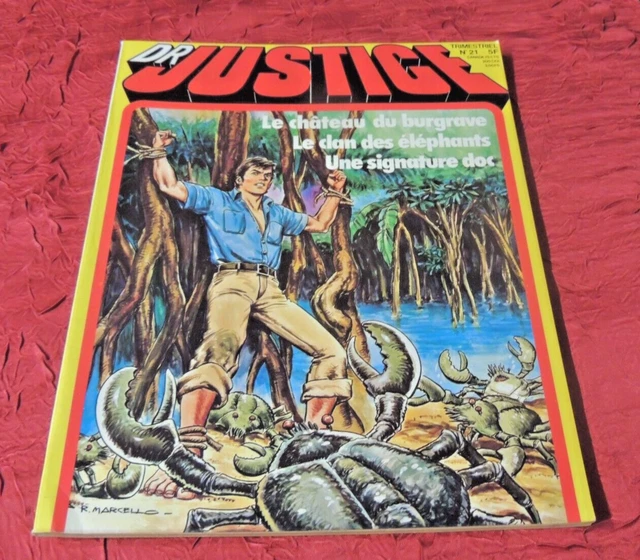 DOCTEUR JUSTICE MAGAZINE revue juin 77 n° 21 (R.Marcello) TBE EUR 9,90 ...