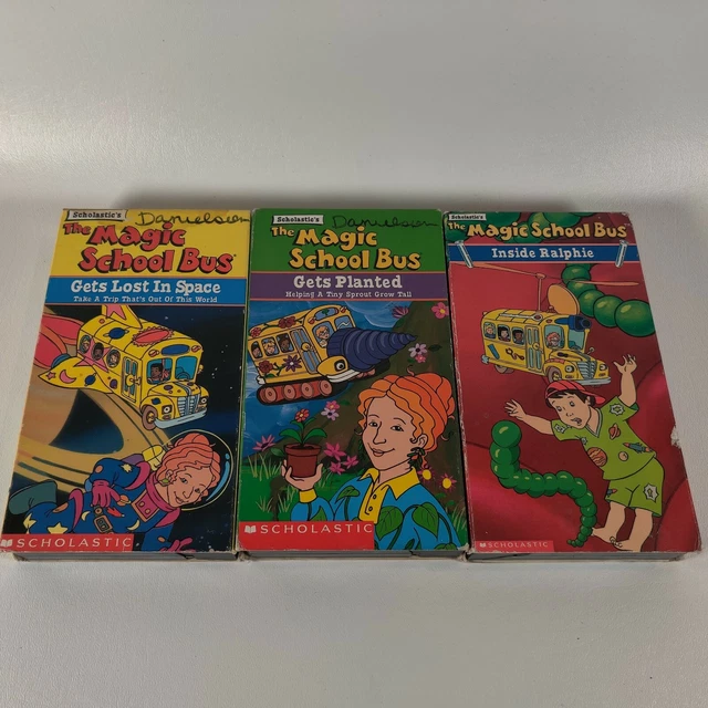 LOT DE 3 cassettes VHS The Magic School Bus EUR 18,16 - PicClick FR