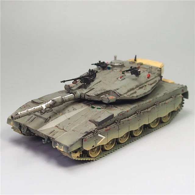1:72 MERKAVA 3D main battle tank model finished simulation military ...