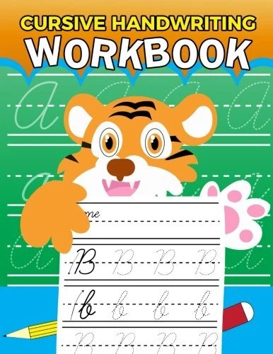 LEARN CURSIVE HANDWRITING Workbook: Complete Cursive Writing Practice ...