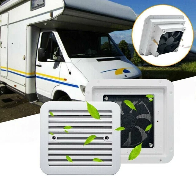 VENT VENTILATOR UNIDIRECTIONAL Retrofit Caravan Cooling Exhaust Fan RV ...