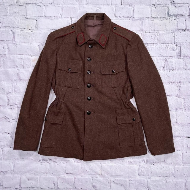 VINTAGE SOVIET ERA Bulgarian Brown Military Army Surplus Communist ...