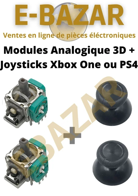 MODULE 3D STICK Analogique Original et Joystick manette XBOX ONE ou PS4 ...