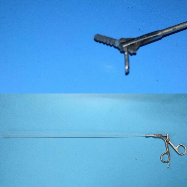 LAPAROSCOPY LAPAROSCOPIC SEMI Rigid Urology Alligator Grasping Forcep ...