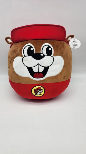 BUC-EE’S PLUSH BUCKY Beaver Toy Large Buc-ees Squish 17" Buccee Brown ...