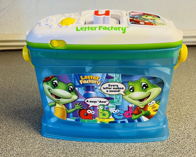 LEAPFROG LETTER FACTORY Phonics Bucket Set Alphabet 26 Letters Complete ...