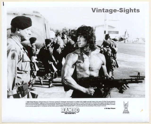 SYLVESTER STALLONE: RAMBO - First Blood Part II *4 / Movie Still ...