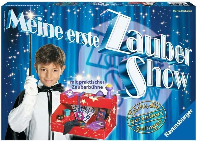 RAVENSBURGER 21939 - Meine erste Zaubershow, Zauberkasten, Zaubertricks ...