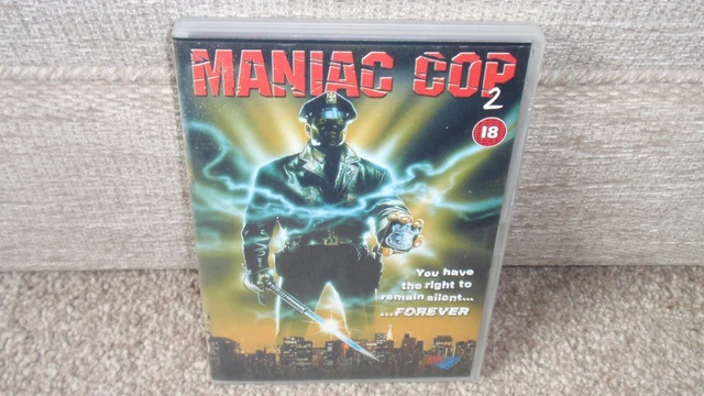 MANIAC COP 2 / Two DVD 1990 Gory Slasher Horror Movie Sequel With ...