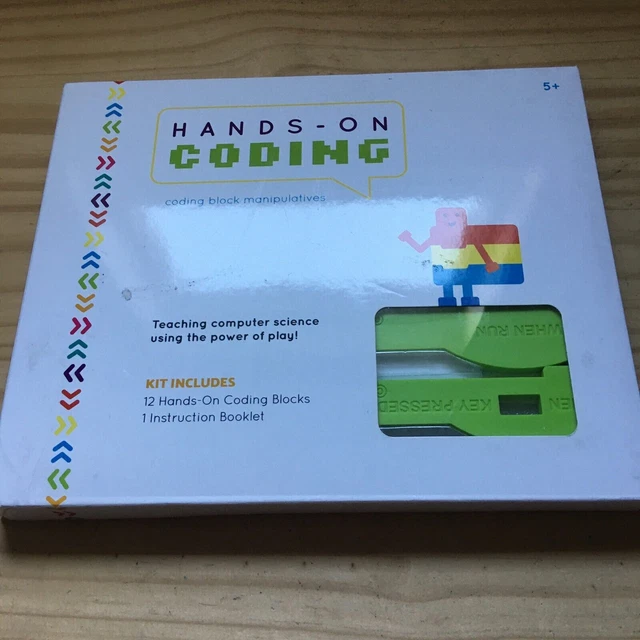 HANDS-ON CODING BLOCK Manipulatives Game Makes Learning Computer ...