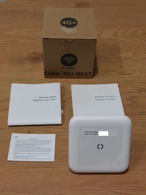 ZTE WEBCUBE. 4G+ next Modem Router SIM 4g+ Lte EUR 20,00 - PicClick IT